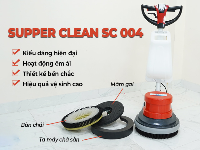 Máy Chà Sàn Tạ Supper Clean SC004